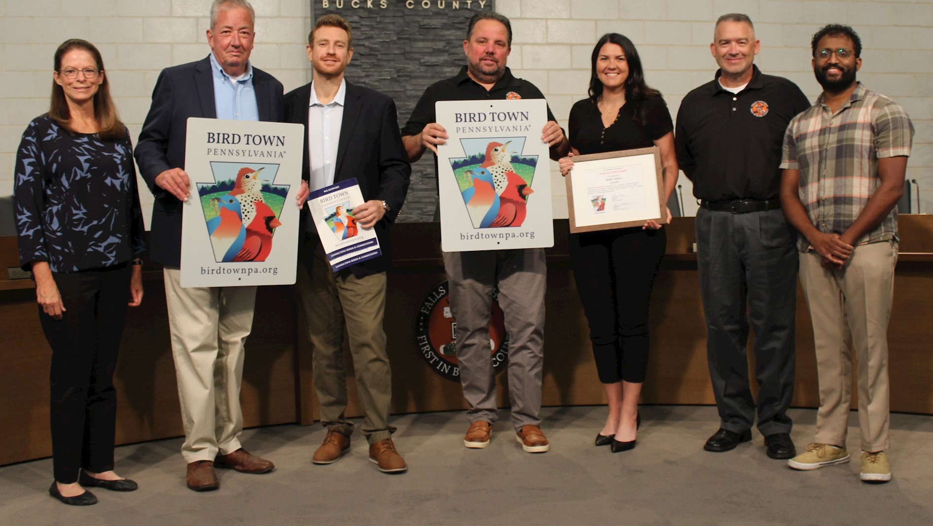 Falls Recognized as Bird Town Community - Lower Bucks Source